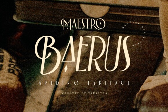 Baerus Font - Free Font