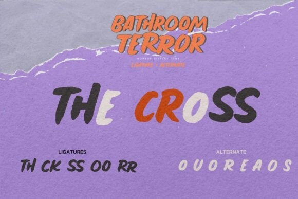 Bathroom Terror Font - Free Font