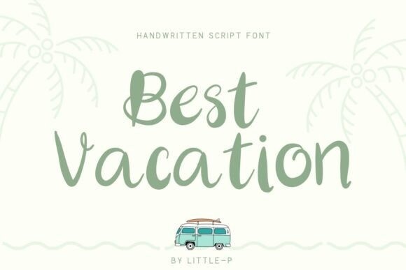 Best Vacation Font - Free Font