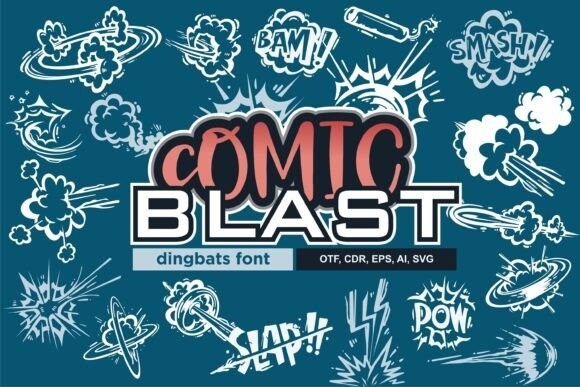 Comic Blast Font - Free Font