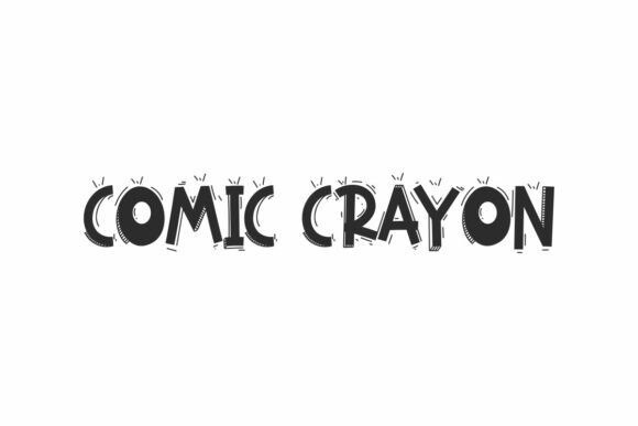 Comic Crayon Font - Free Font