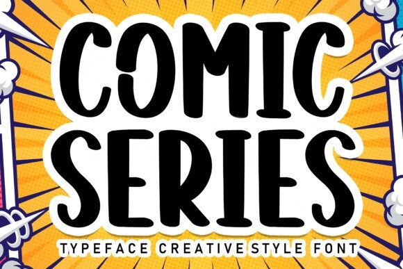 Comic Series Font - Free Font