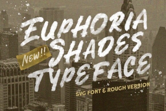 Euphoria Shades Font - Free Font