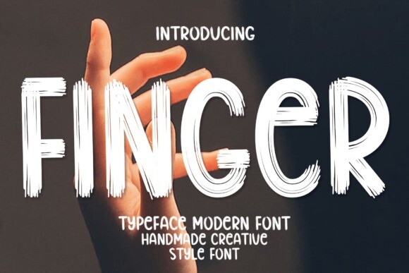 Finger Font - Free Font