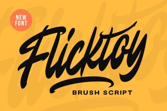 Flicktoy Font - Free Font