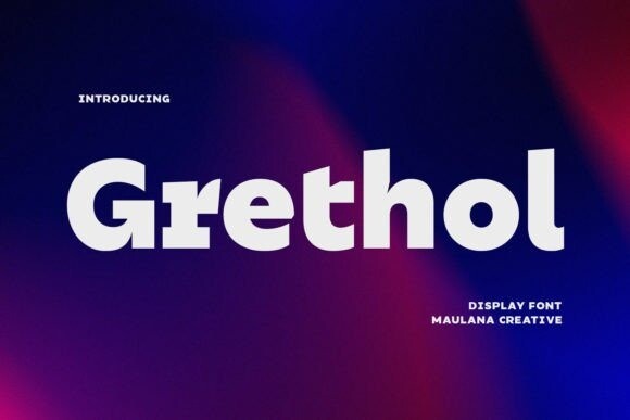 Grethol Font - Free Font