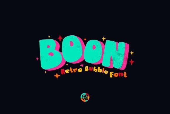 Grvs Boon Font - Free Font