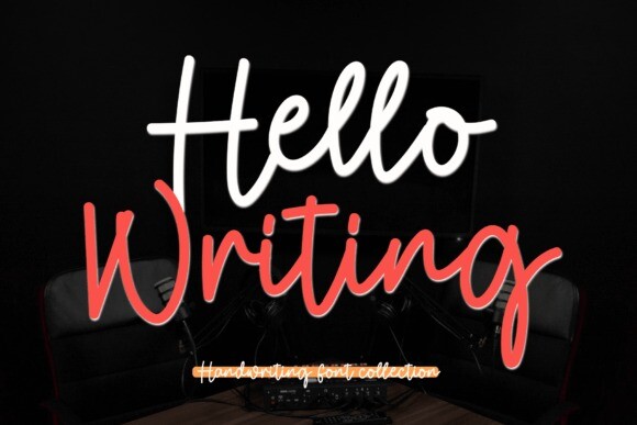 Hello Writing Font - Free Font