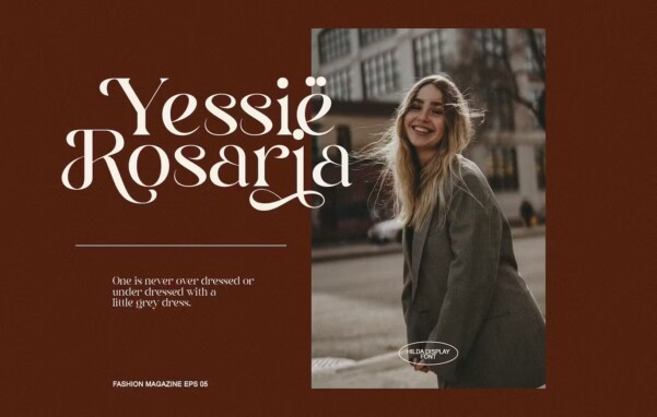 Hilda - Modern Serif Font - Free Font