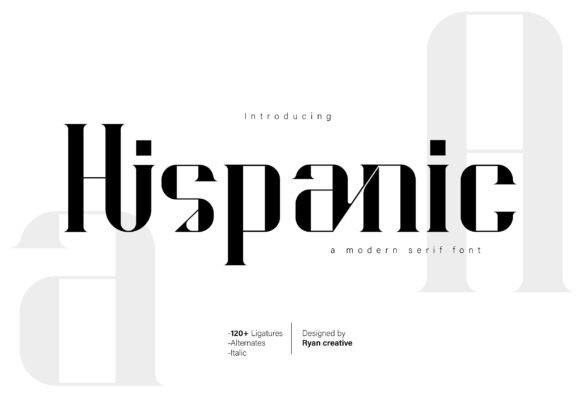 Hispanic Font - Free Font