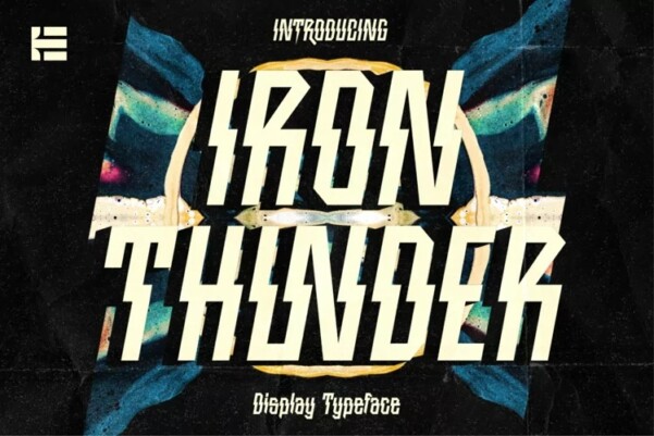 Iron Thunder Font - Free Font