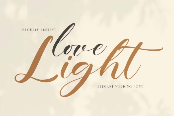 Love Light Font - Free Font