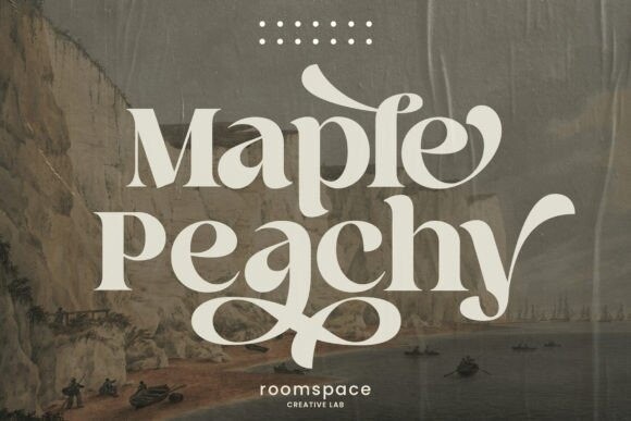 Maple Peachy Font - Free Font