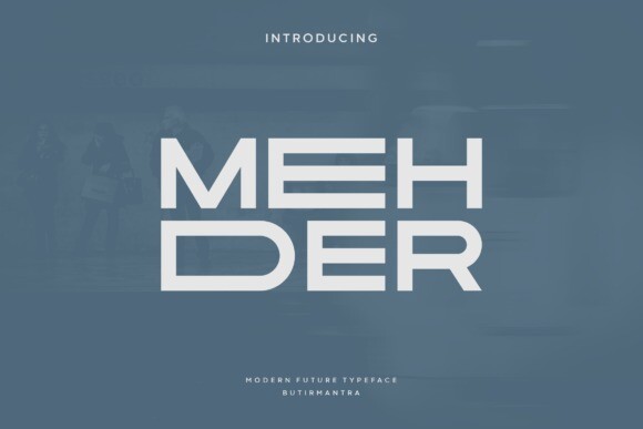 Mehder Font - Free Font