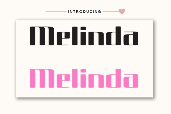 Melinda Typeface - Free Font