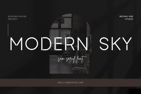 Modern Sky Font - Free Font