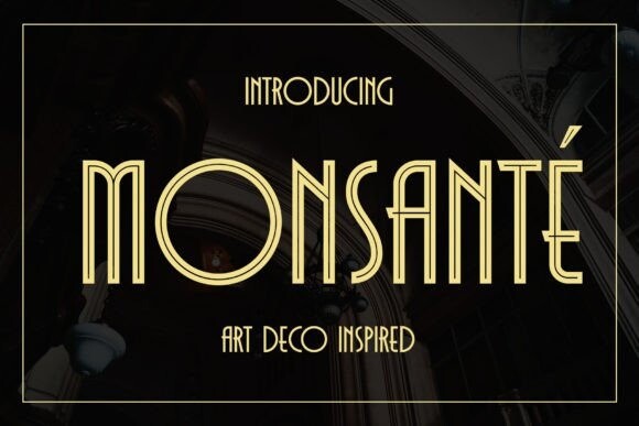 Monsante Font - Free Font