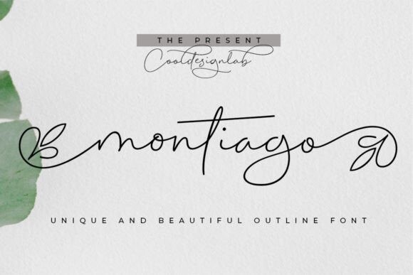 Montiago Font - Free Font