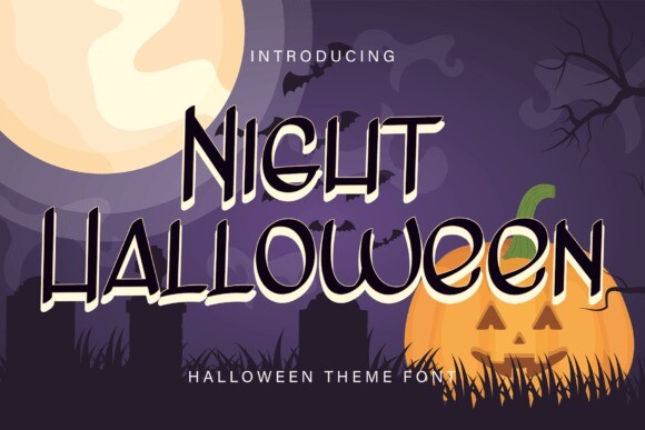 Night Halloween Font - Free Font