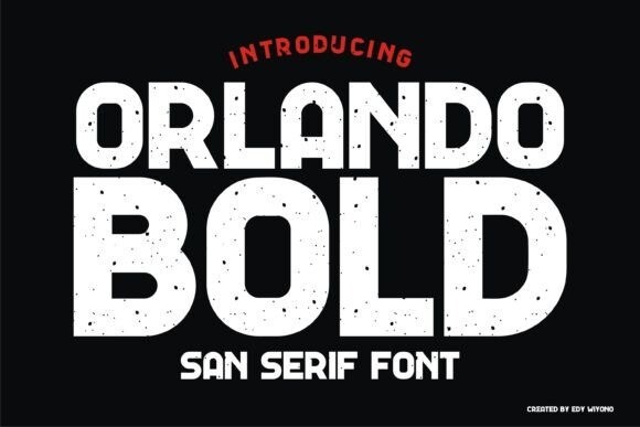 Orlando Bold Font - Free Font