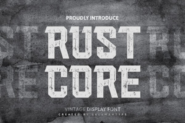 Rust Core Font - Free Font