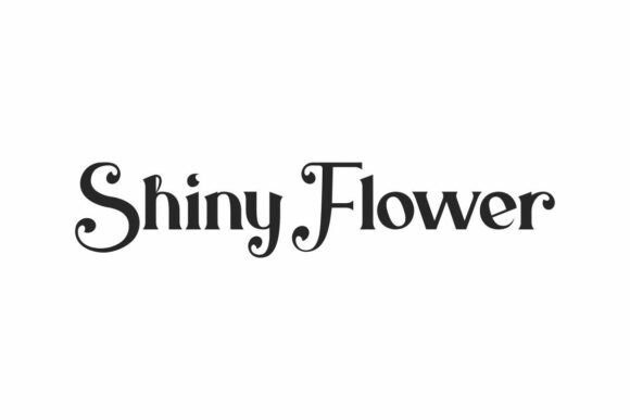Shiny Flower Font - Free Font