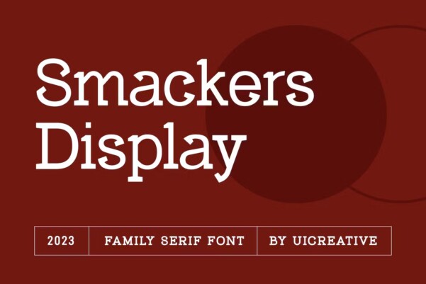 Smackers Display Font - Free Font