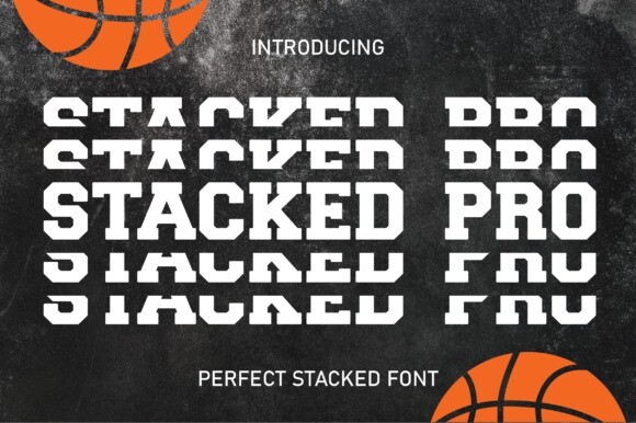 Stacked Pro Font - Free Font