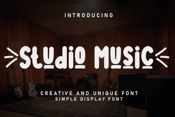 Studio Music Font - Free Font