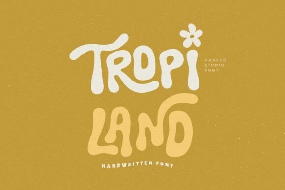 Tropi Land Font - Free Font