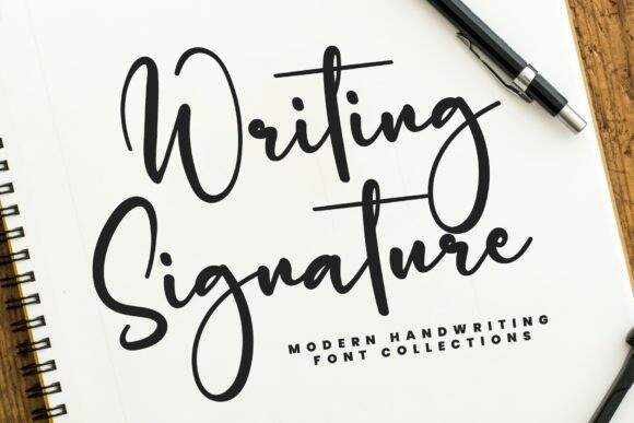 Writing Signature Font - Free Font