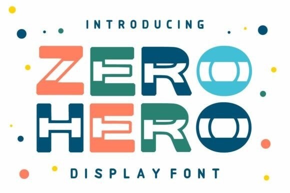 Zero Hero Font - Free Font