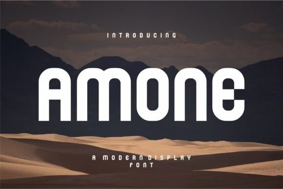 Amone Font - Free Font