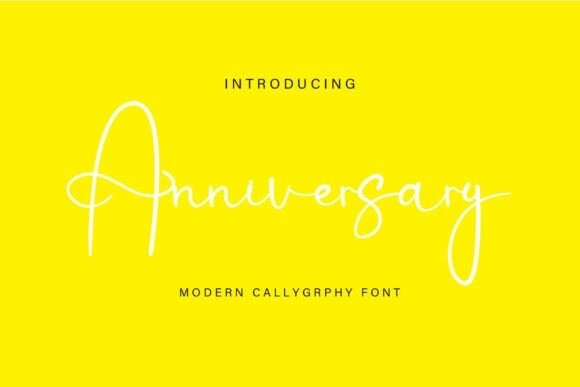 Anniversary Font - Free Font