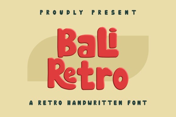 Bali Retro Font - Free Font