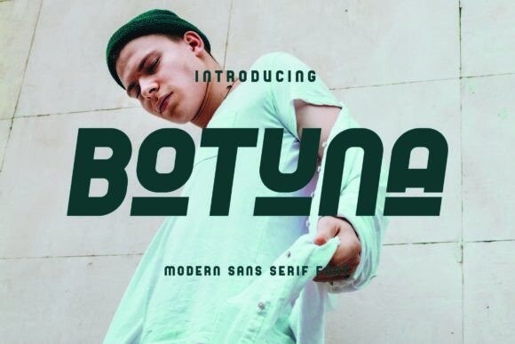 Botuna Typeface - Free Font