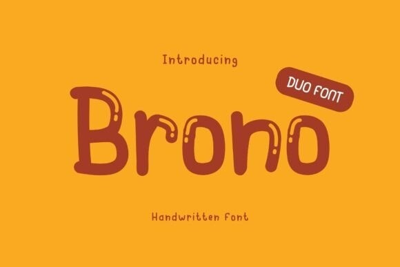 Brono Font - Free Font