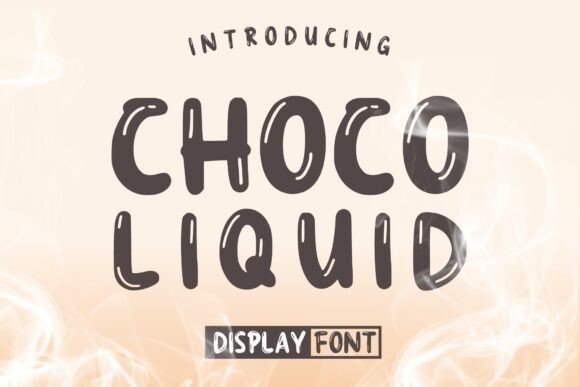 Choco Liquid Font - Free Font