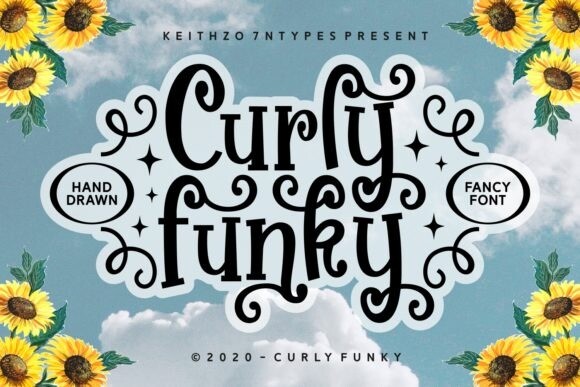 Curly Funky Font - Free Font