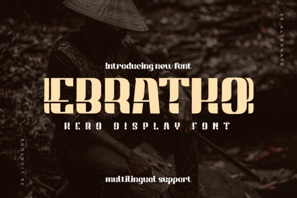 Ebratho Font - Free Font