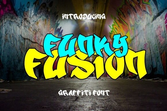 Funky Fusion Font - Free Font