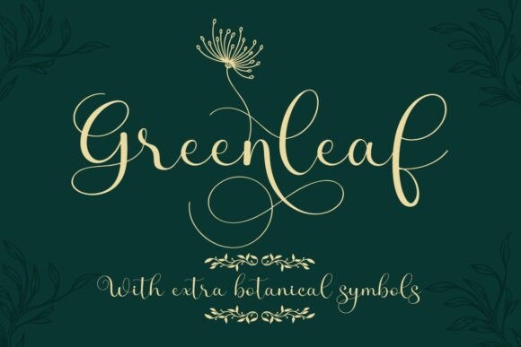Greenleaf Script Font - Free Font