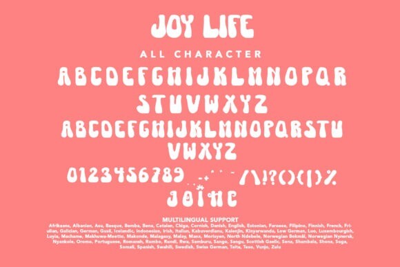 Joy Life Font - Free Font