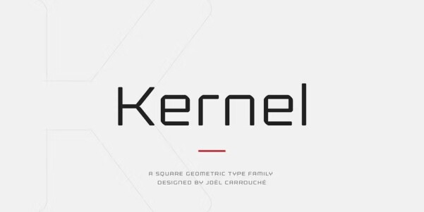 Kernel Font Family - Free Font
