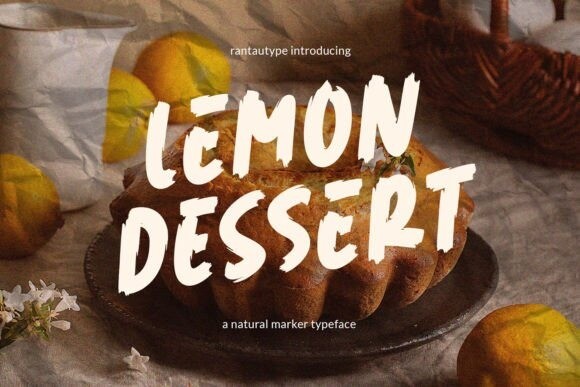 Lemon Dessert Font - Free Font