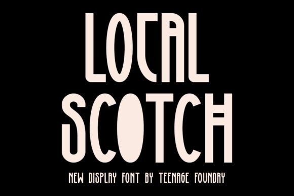 Local Scotch Font - Free Font