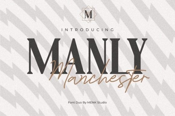 Manly Manchester Font - Free Font