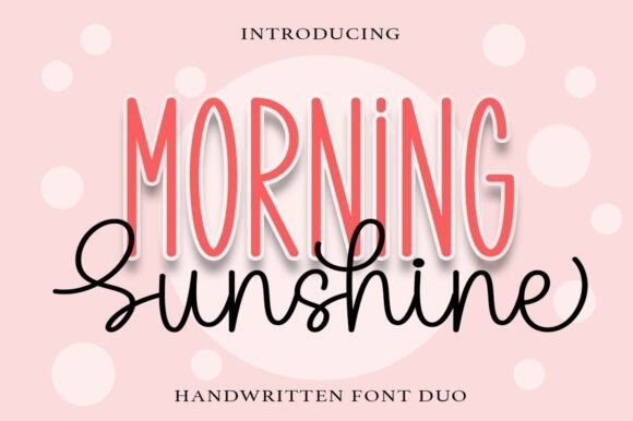 Morning Sunshine Typeface - Free Font