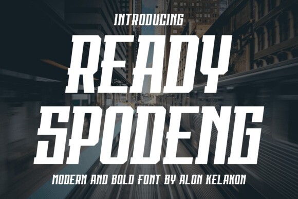 Ready Spodeng Font - Free Font