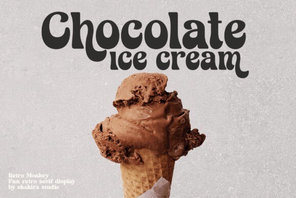 Retro Monkey Font - Free Font